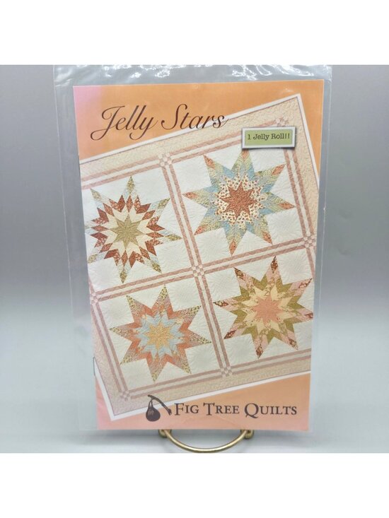 Fig Tree Quilts | Office | Jelly Stars Quilt Pattern By Fig Tree Quilts ...